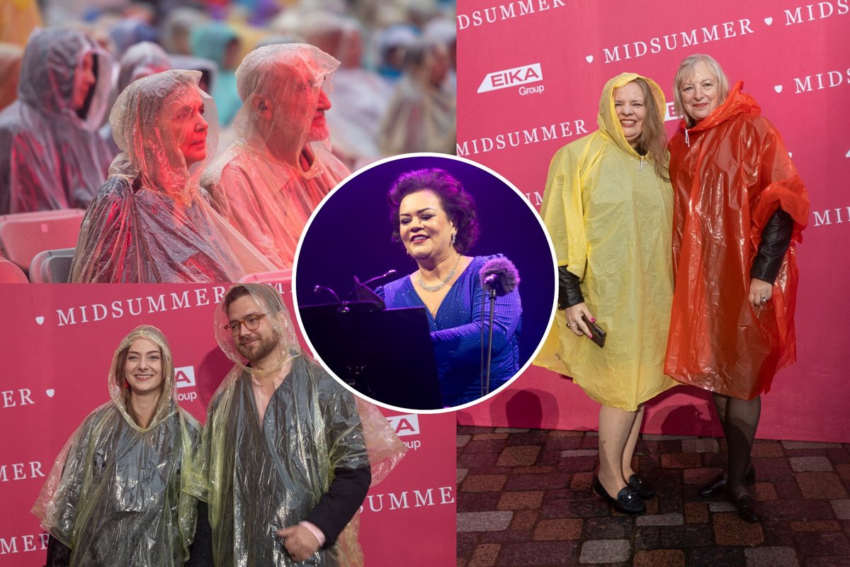 Prie fotosienelės – su lietpalčiais: „Midsummer Vilnius“ festivalio ...