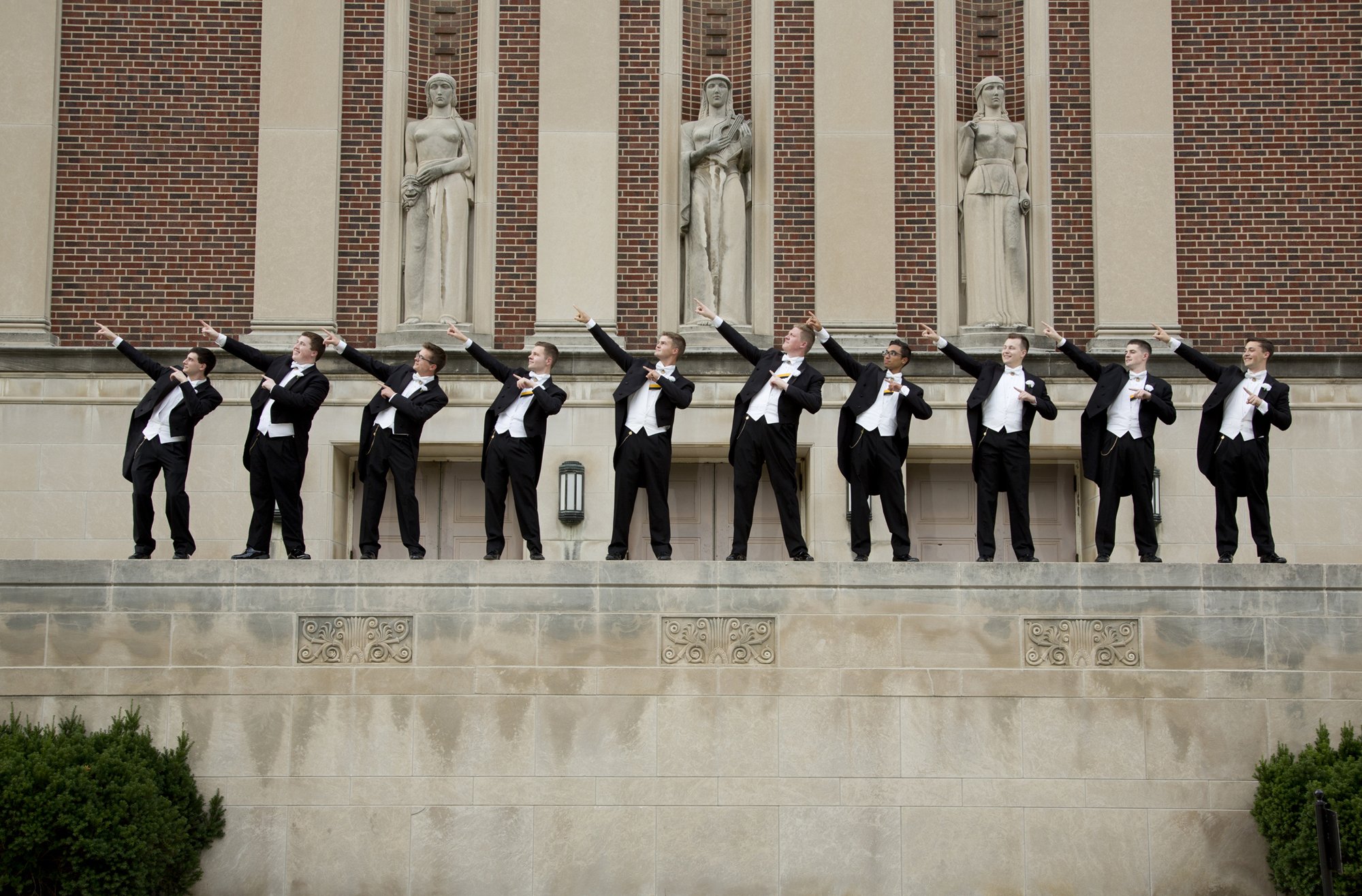 Choras „Bel Canto“ ir Purdue universiteto vyrų choras Vilniuje griaus ...