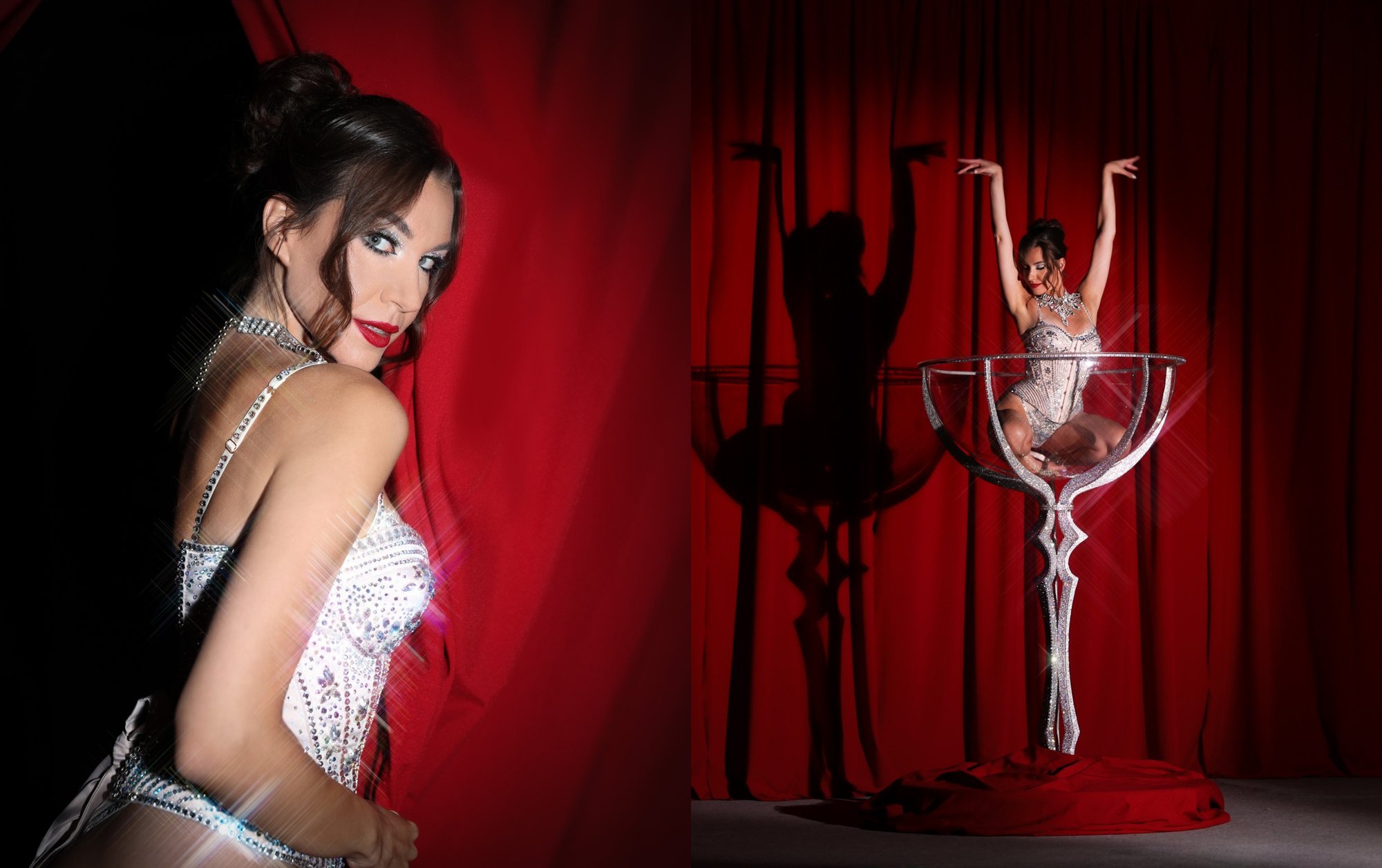 Milžiniškoje taurėje sužibusi burleskos artistė Morta Smit susidūrė su ...