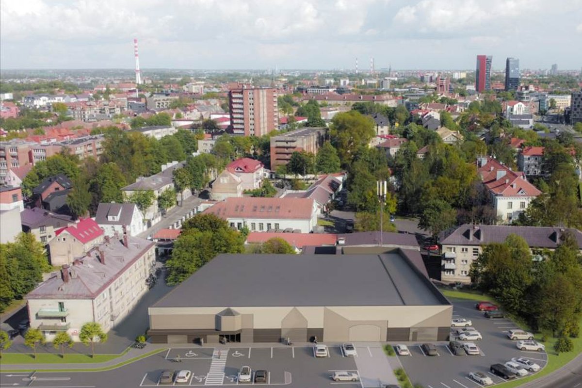 Klaipėdoje vietoje buvusių kultūros namų išdygs naujas prekybos centras ...