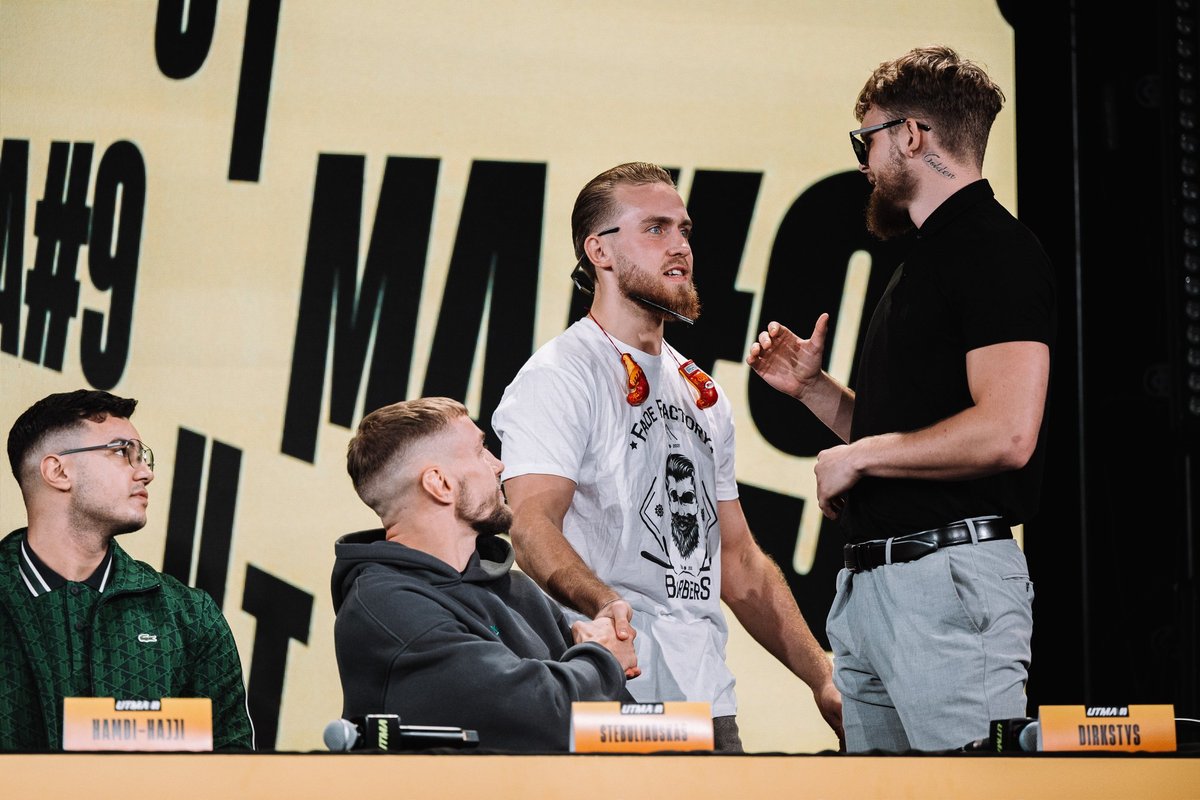 Įtampa prieš UTMA turnyrą neatvėsta: „Rimkenzo“ atsiprašė bei svėrimuose apsikumščiavo su būsimu ...