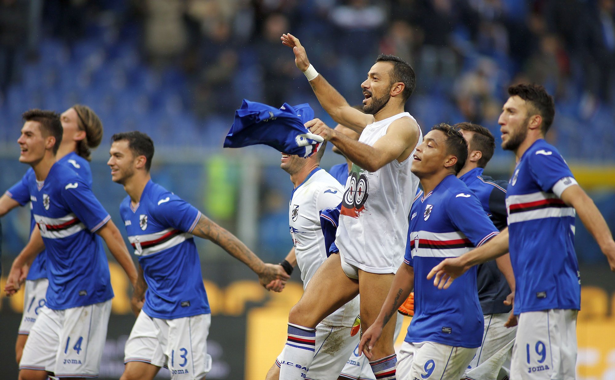 Italijoje – Milano derbio atomazga 92 min. ir fantastiška „Sampdoria ...