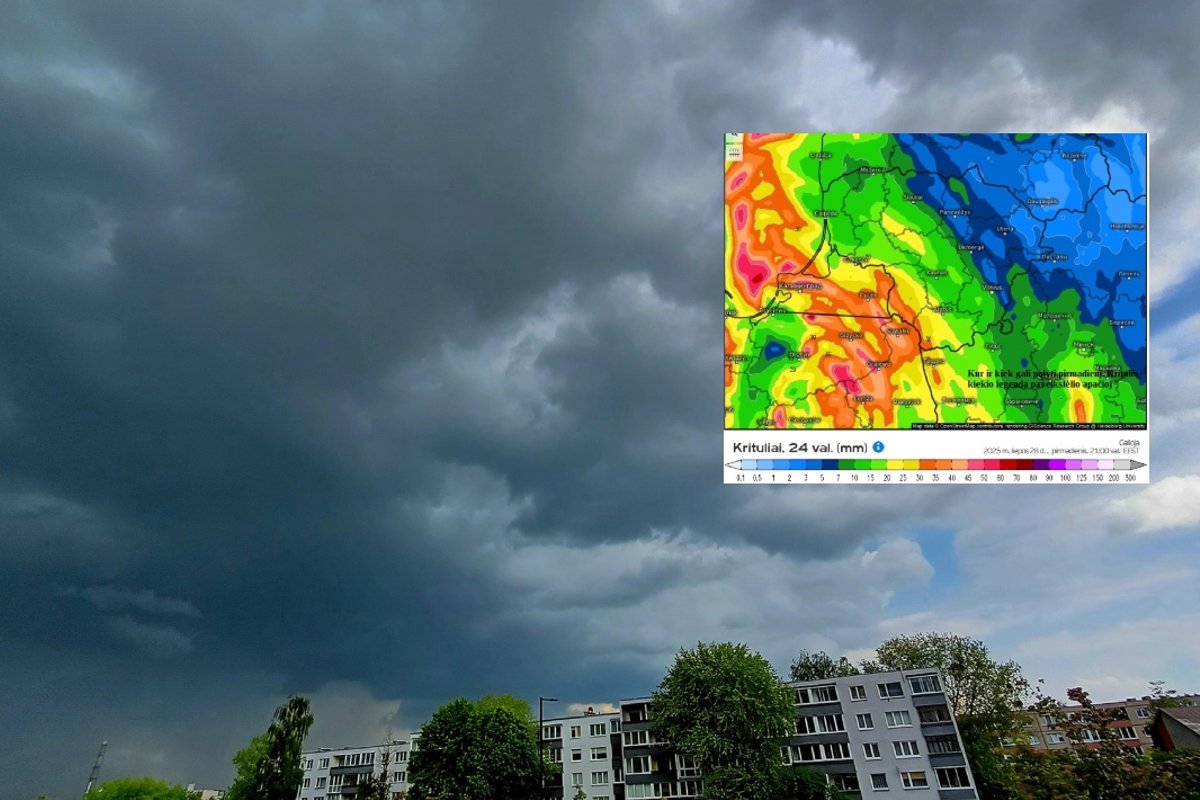 Audringi orai iš Lietuvos nesitraukia - Delfi