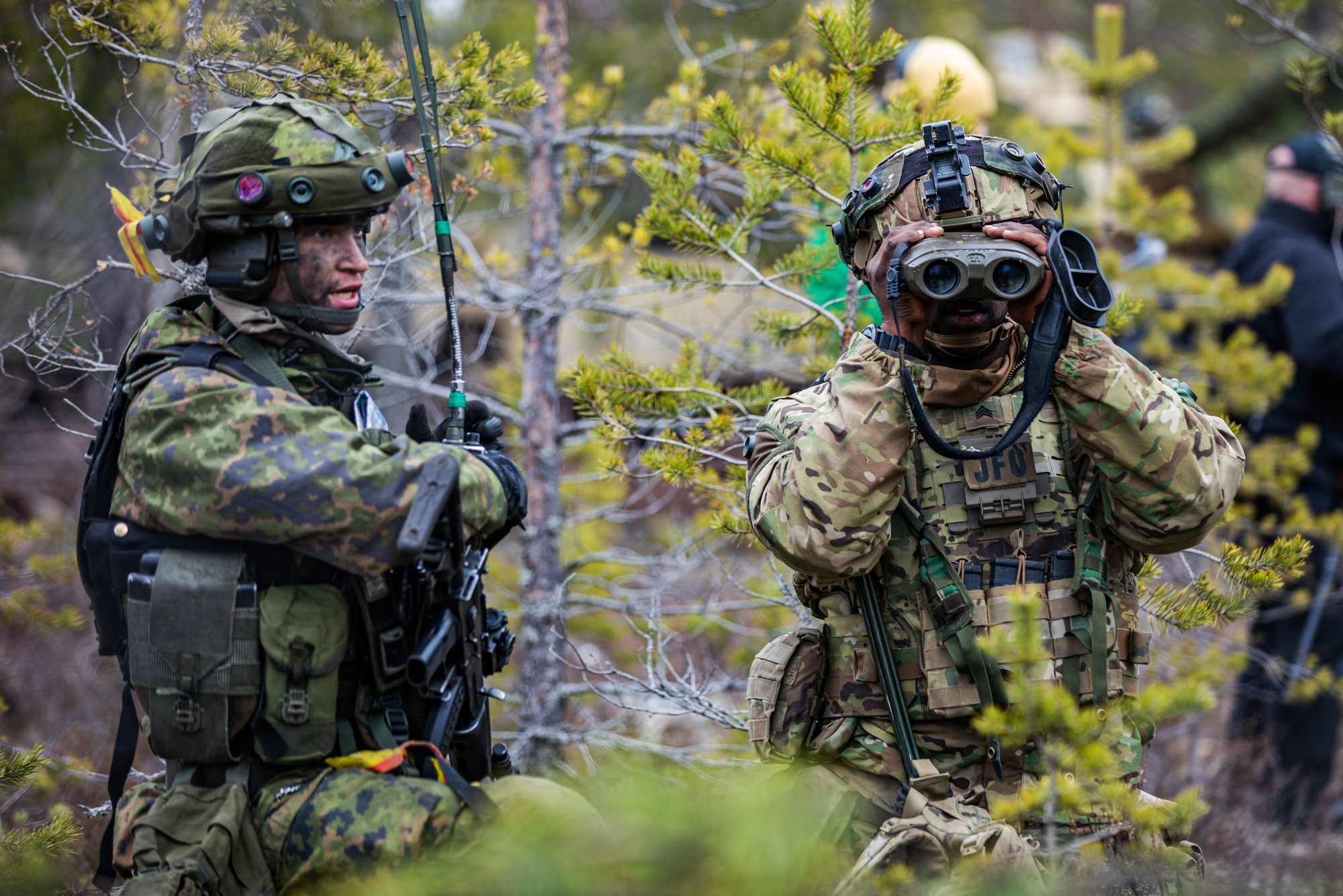 Suomija kartu su NATO sąjungininkėmis pradėjo dideles oro pratybas - Delfi