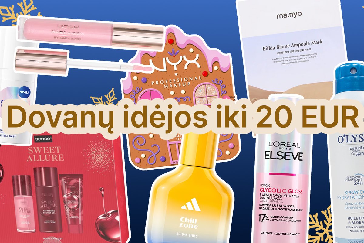 Kalėdinių dovanų idėjos iš „Drogas“: kvepalai, kremai, higienos priemonės - Delfi