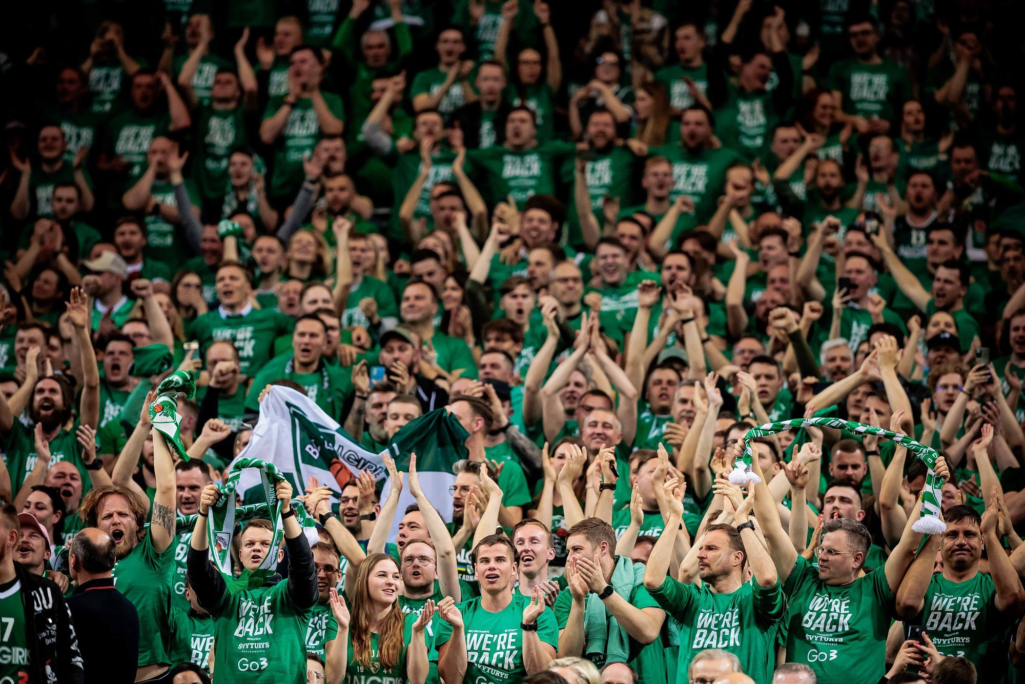 Išparduoti visi bilietai į pirmąsias „Žalgirio“ Eurolygos namų ...