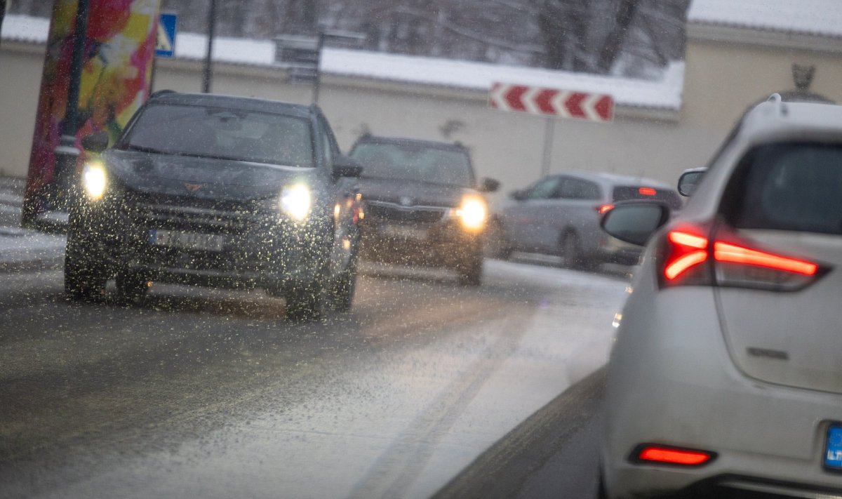 Lijundra jau pasiekė Vilnių: kelininkai pateikė naujausią informaciją ...