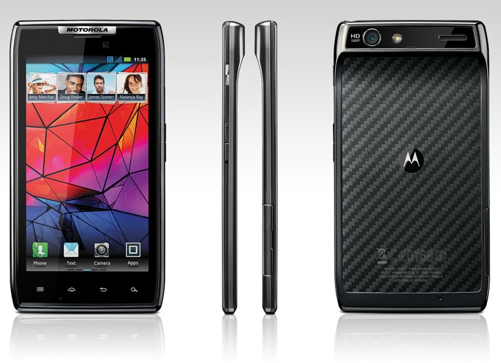 Plonumu stebinantis išmanusis „Motorola Razr“ - jau Lietuvoje - Delfi ...