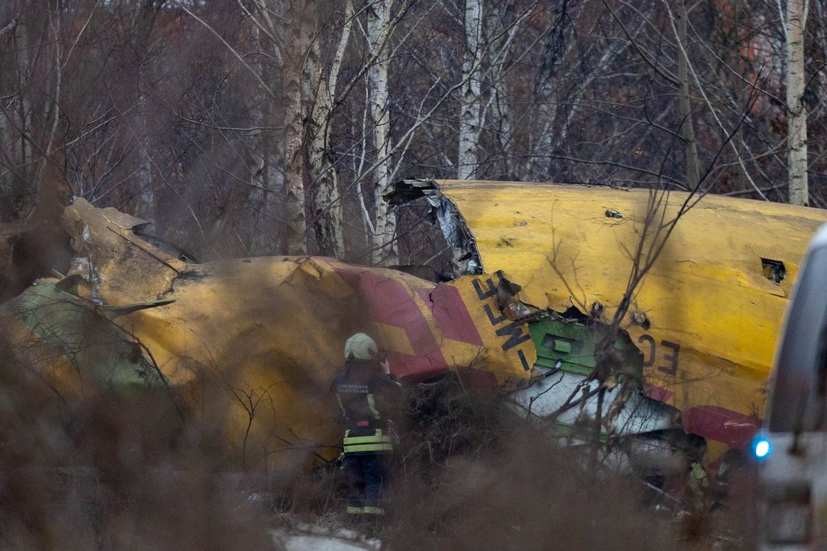 Interim report of 2024 cargo plane crash in Vilnius presented - Delfi EN