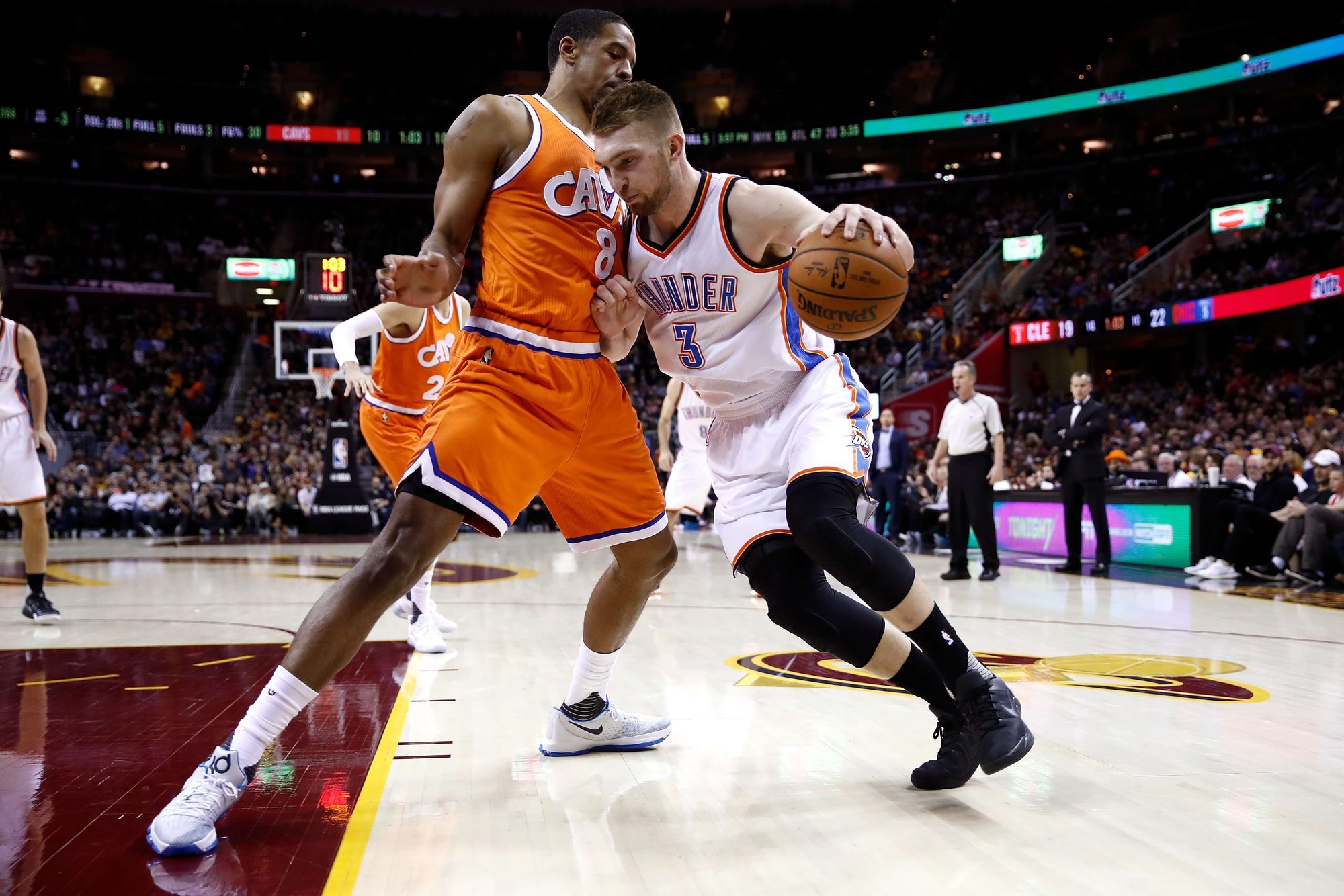 D. Sabonis prieš NBA čempionus sužaidė rezultatyviai, bet „Thunder ...