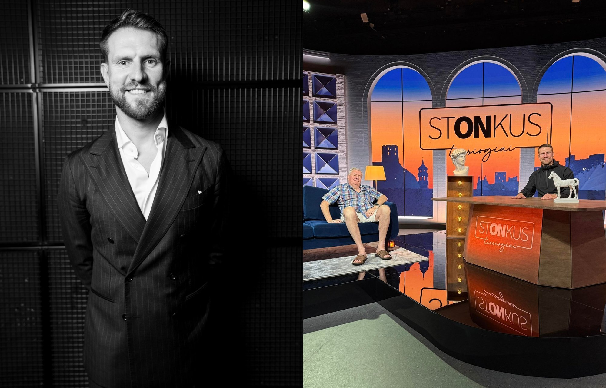 Mantas Stonkus kyla karjeros laiptais – ves laidą LRT - Delfi veidai