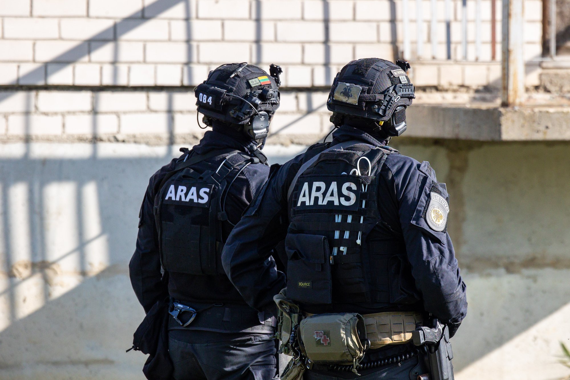 Namo kieme Vilniuje apsilankė „Aras“ išminuotojai, išsigabeno rastą ...