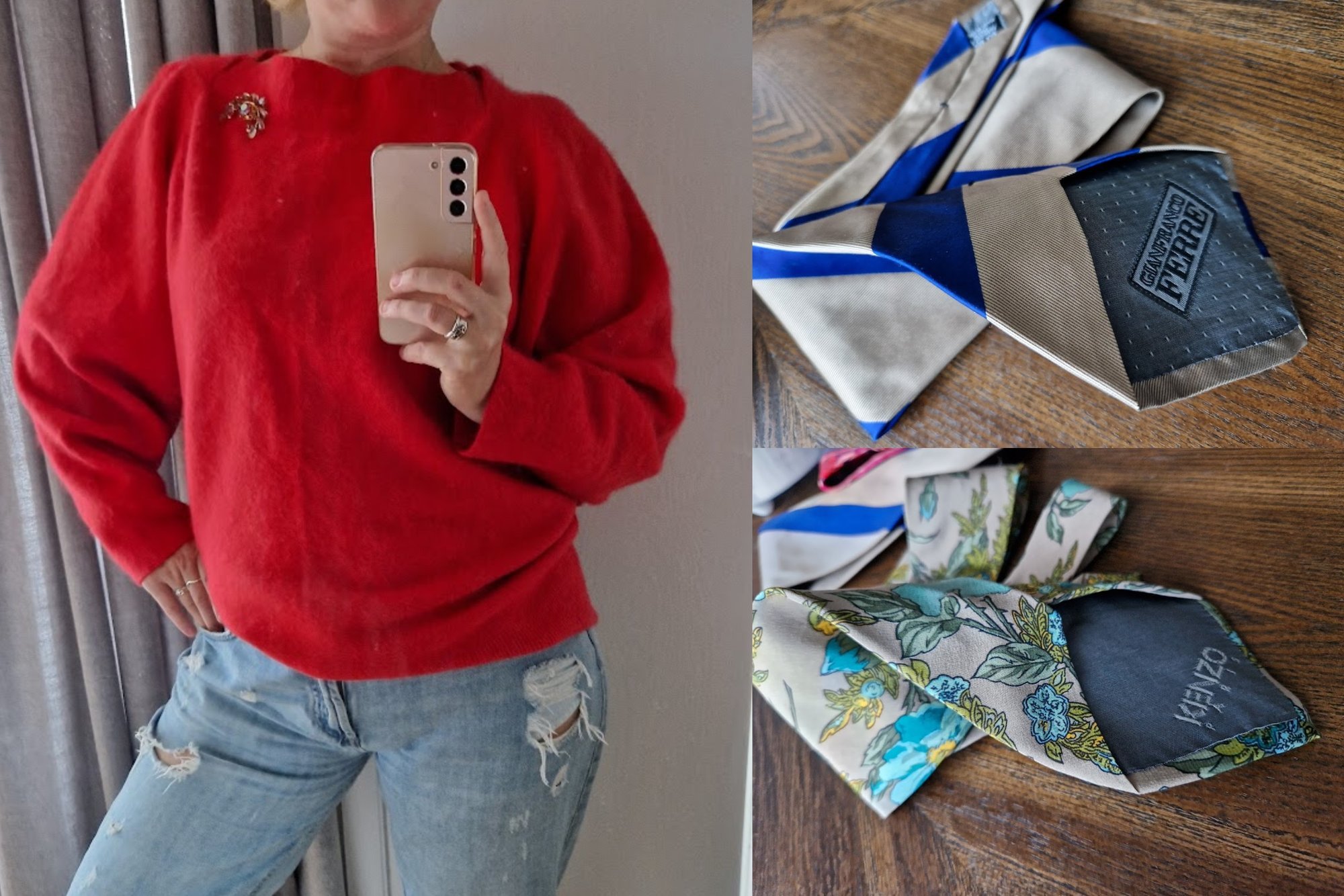 Kaunietė parodė, kokių lobių randa dėvėtų rūbų parduotuvėse, ir ...