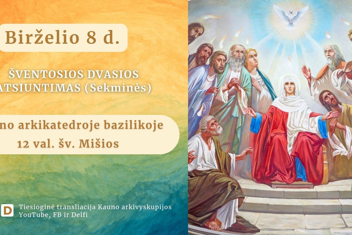 Šv. Mišios Kauno arkikatedroje bazilikoje - Delfi TV