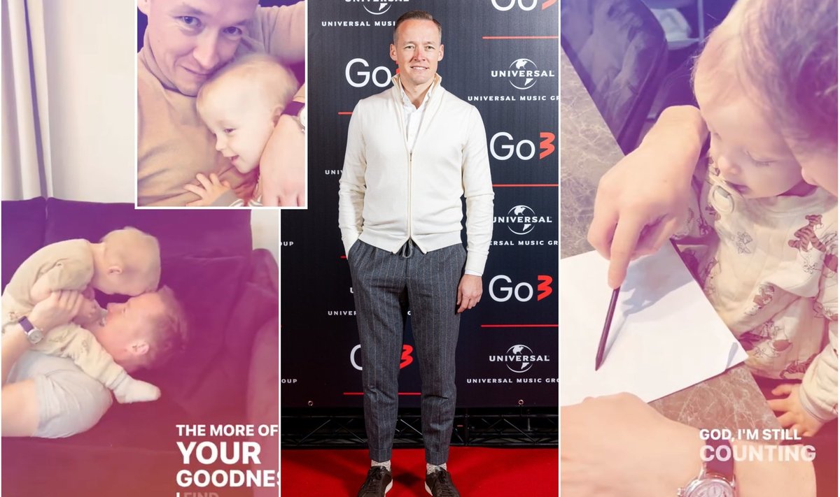 Tėčio dieną Laurynas Suodaitis mini ypatingai: seniai nesimatėme, tad ...