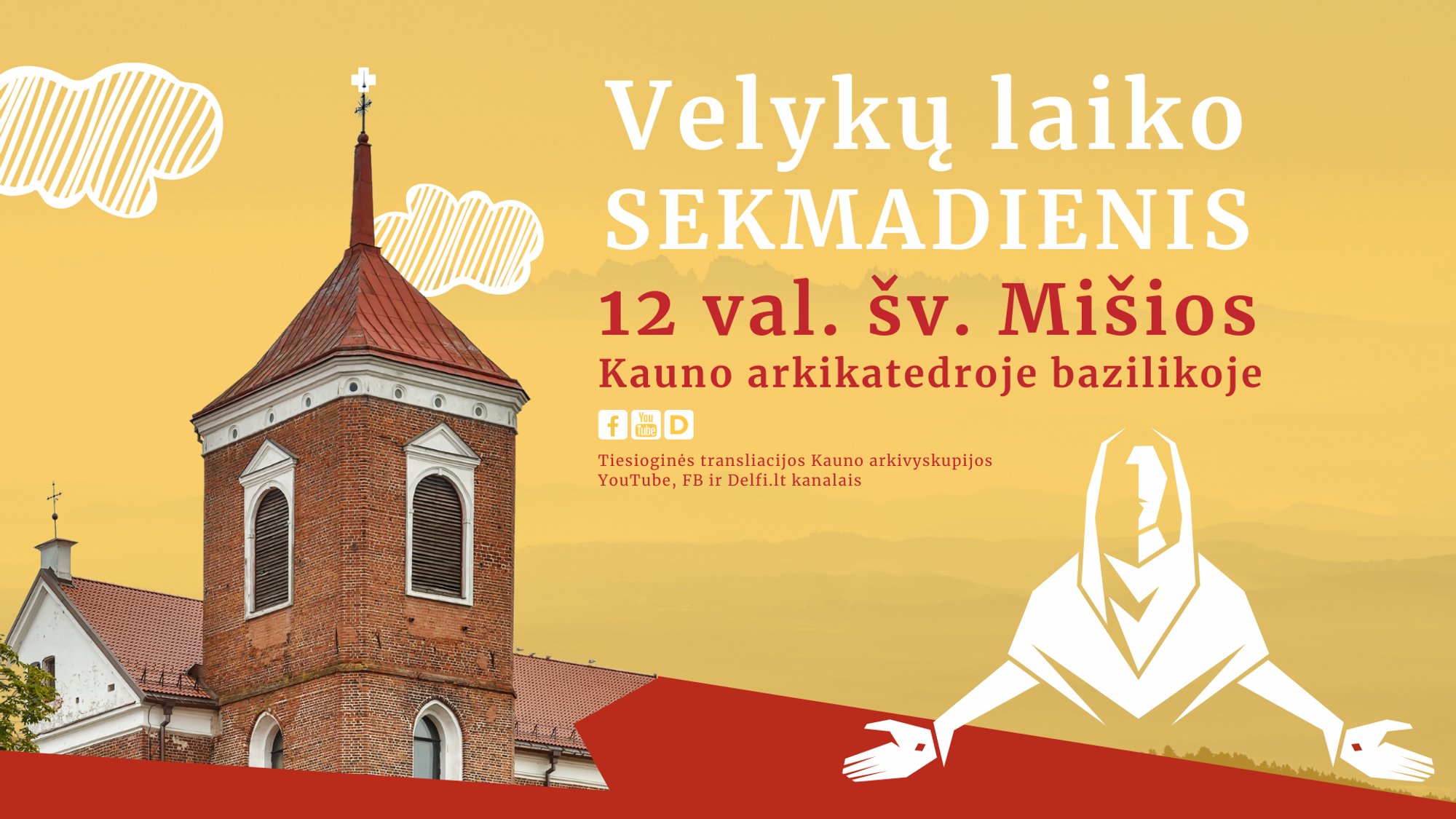 Sekmadienio Šv. Mišios iš Kauno arkikatedros bazilikos - Delfi TV