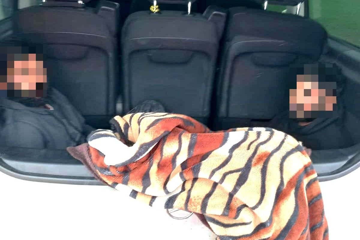 Šri Lankos pilietis sulaikytas bagažinėje gabenantis neteisėtus migrantus - Delfi