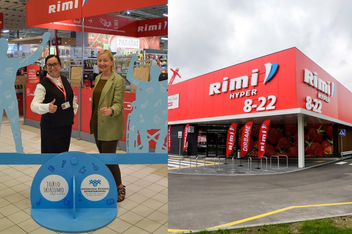 „Rimi“ rodo pavyzdį, kaip jautriai kalbėti apie negalią: pripažintas lyderiu - Delfi užsakomasis ...