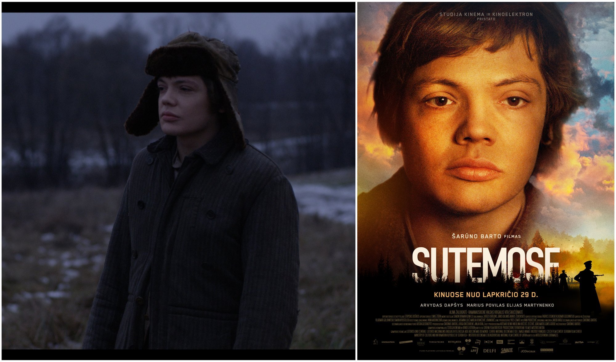 Pagrindinį vaidmenį Šarūno Barto filme „Sutemose“ sukūręs Marius ...