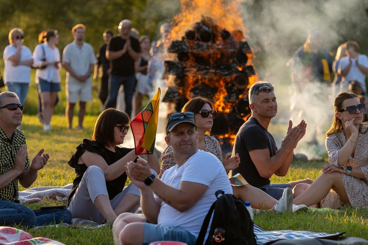 Dzūkai Valstybės dieną šventė ypatingoje vietoje – Tautiška giesmė ...