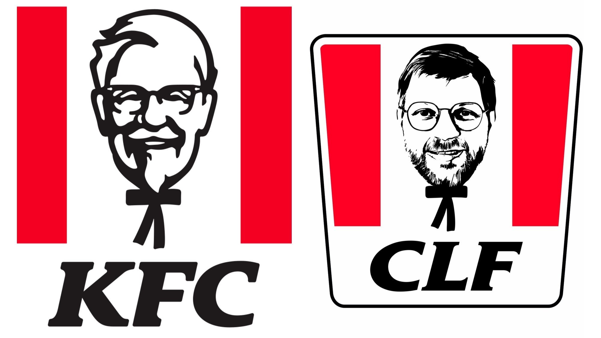 Celofanui prisitaikius sau KFC logotipą, laukiama, kaip tai įvertins ...