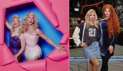 Garsiausios drag karalienės Lietuvoje Edma ir Aura More: dabar kelio ...