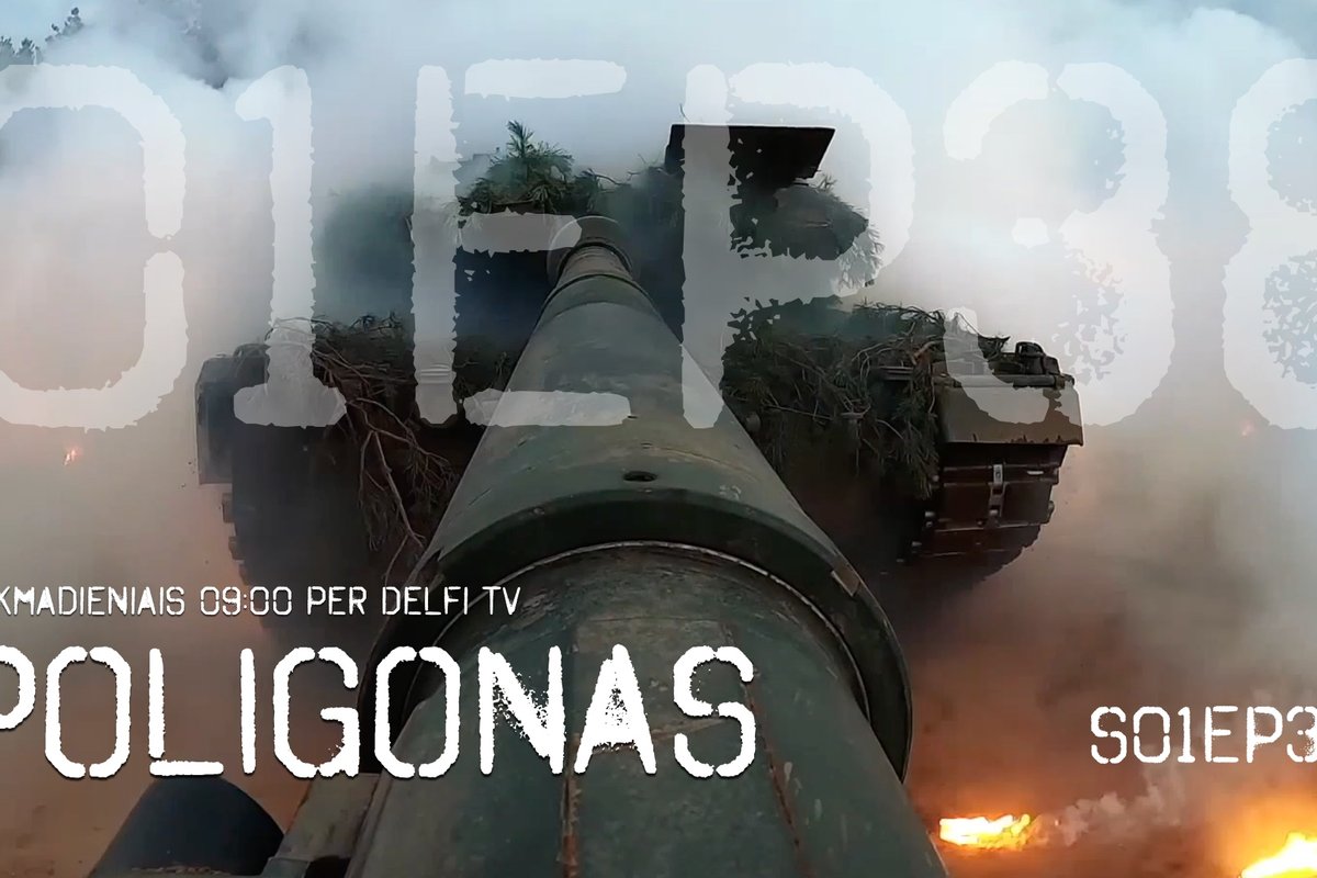Poligonas. Įsibėgėjo Lietuvos kariuomenės Sausumos pajėgų Pirmosios ...