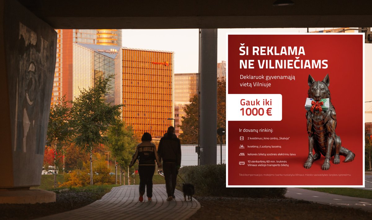 Vilniaus savivaldybė apie paskatą deklaruotis: į namus tikrinti neisime ...