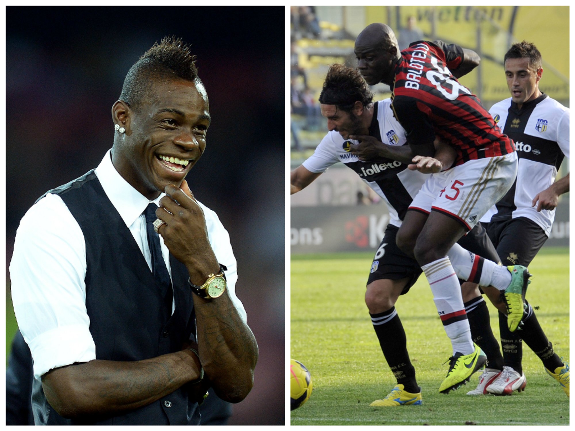 Italų futbolo žvaigždė M. Balotelli atsisakė garsiosios savo šukuosenos ...