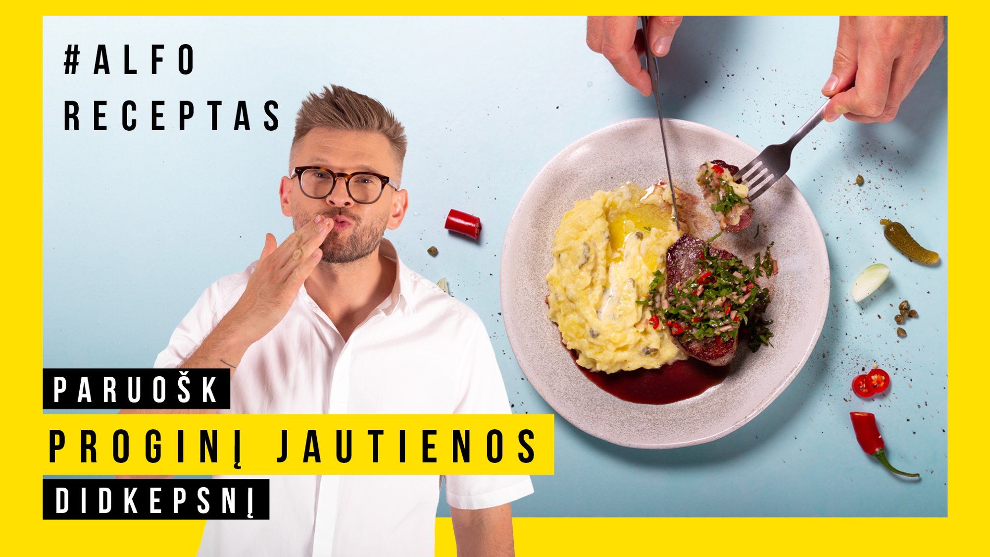 Alfo receptas. Proginis jautienos didkepsnis - Delfi video