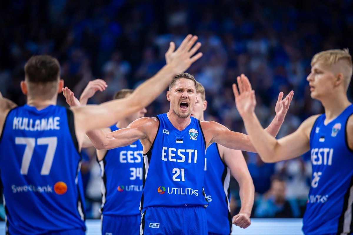 Estija galingai atsidarė pergalių kraitį „Eurobasket 2025“ - Krepšinis.lt