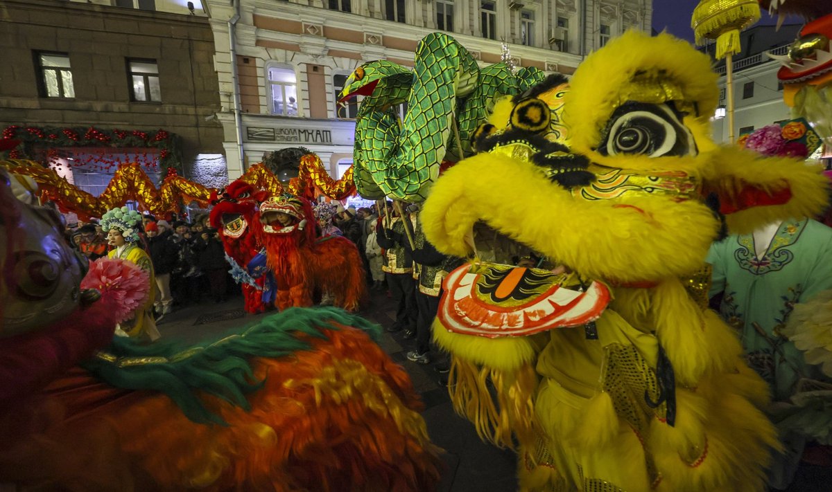 Kinija įžengė į Gyvatės metus - Delfi