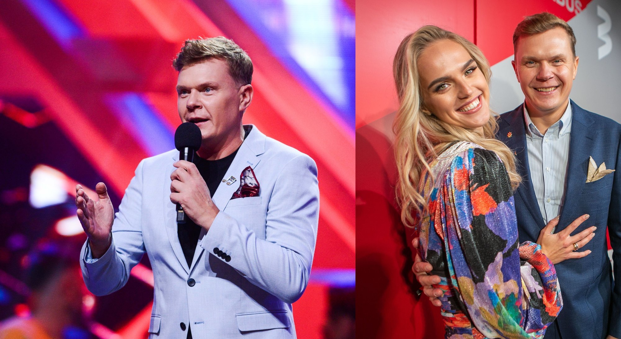 Tėčiu tapęs Mindaugas Stasiulis nepasirodė televizijos tiesioginiame ...