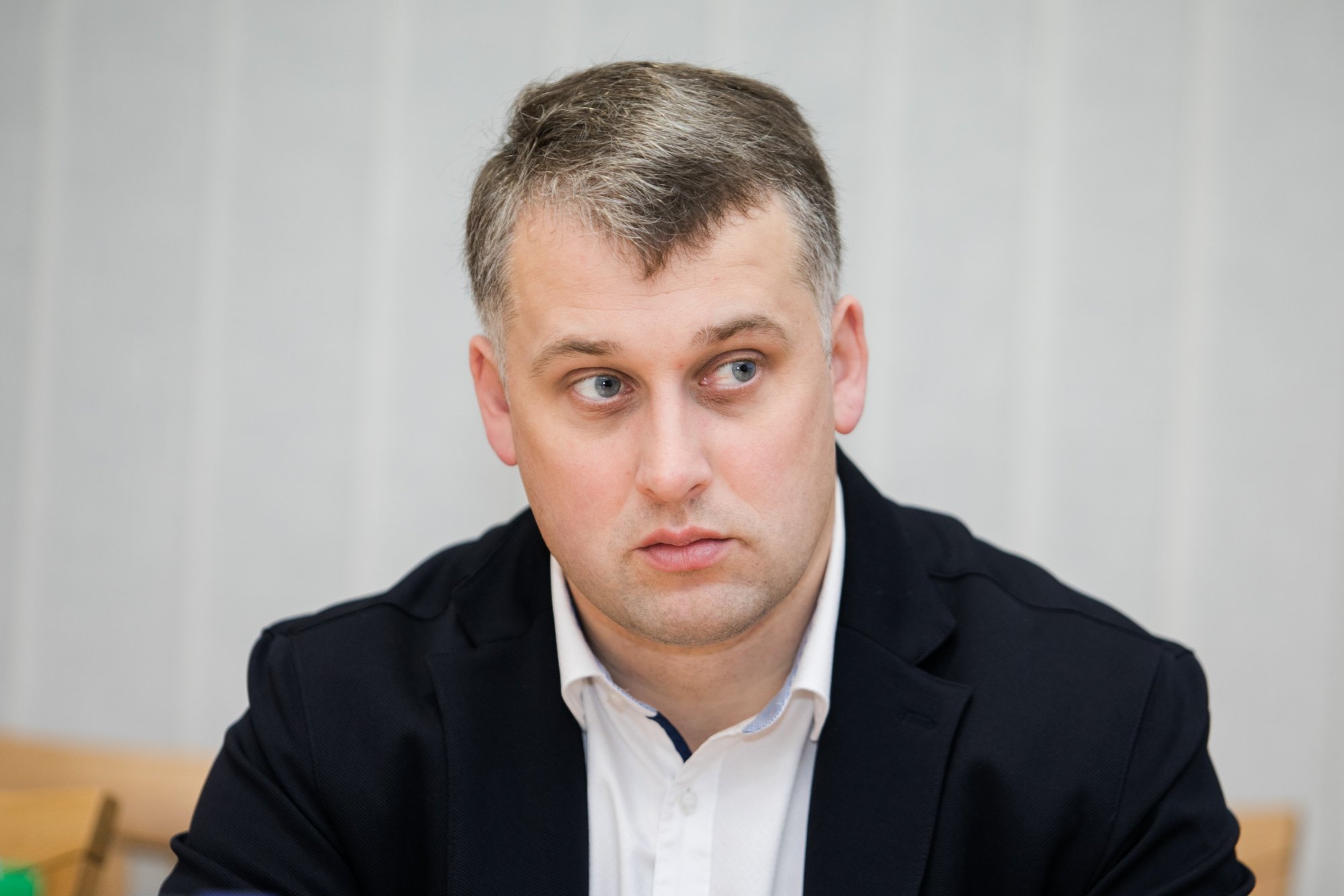 Seimo Biudžeto ir finansų komitetui vadovaus Valius Ąžuolas - Delfi