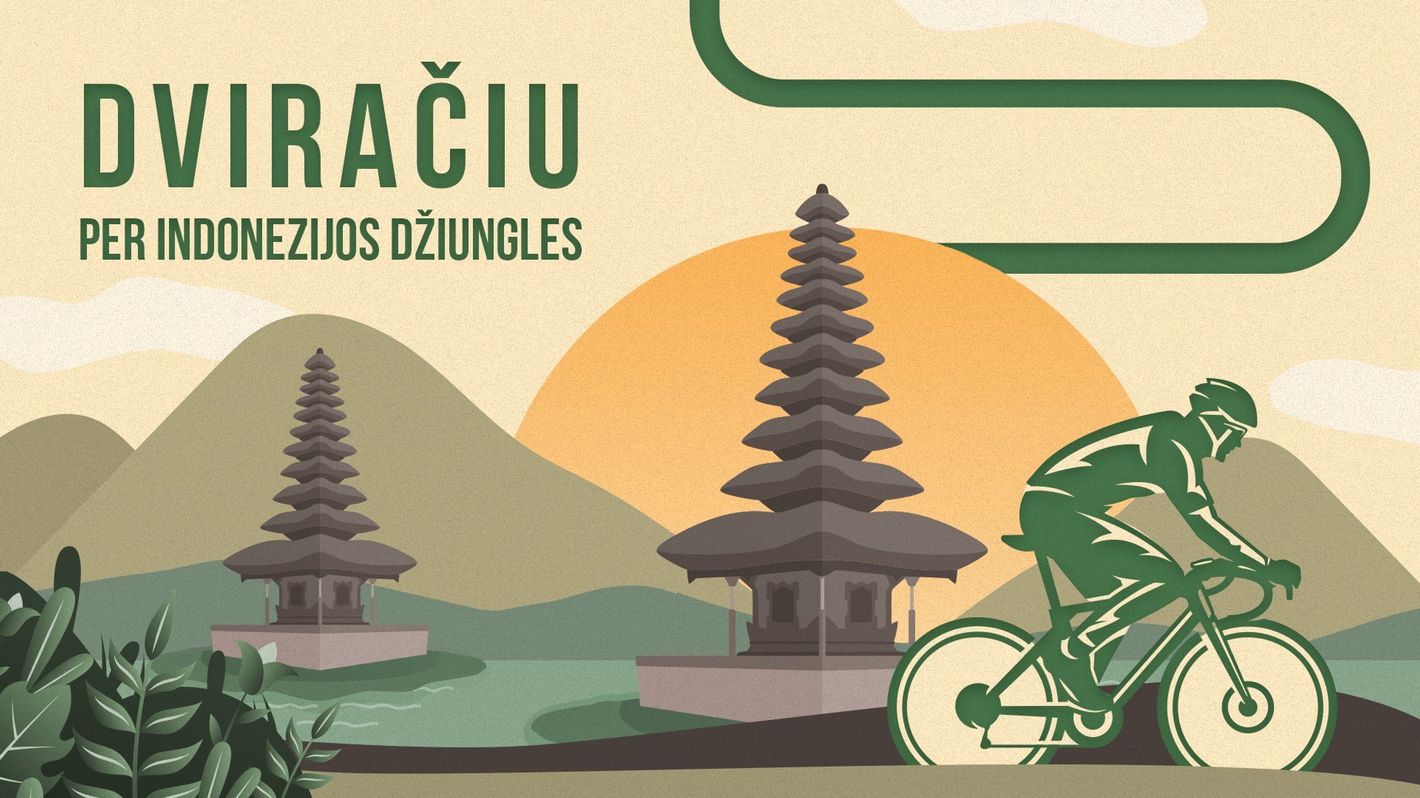 Dviračiu per Indonezijos džiungles. Serija 50 - Delfi TV