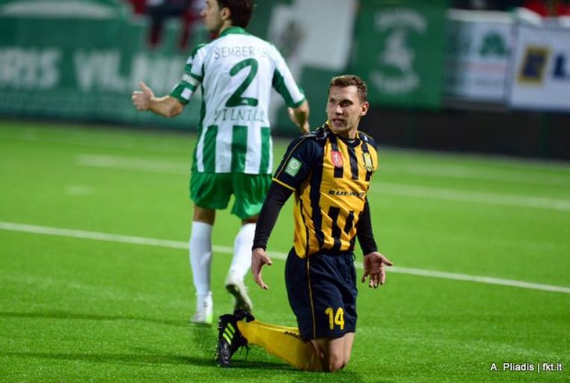LFF Drausmės komitetas nubaudė keikūną T. Labuką - Delfi sportas