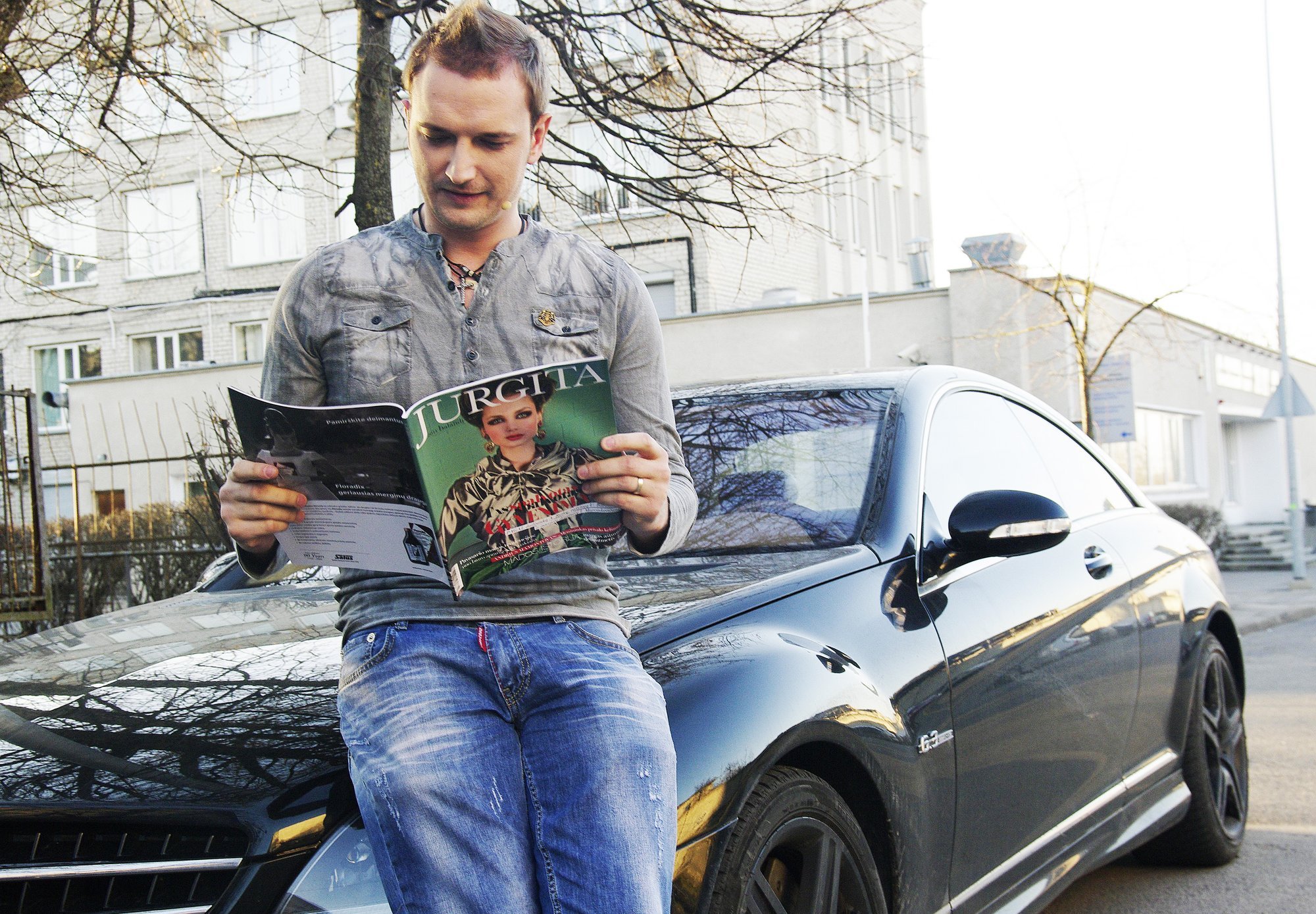 Ugnius Kiguolis: naują „Mercedes“ įsigijau už „Tado Blindos“ honorarą ...