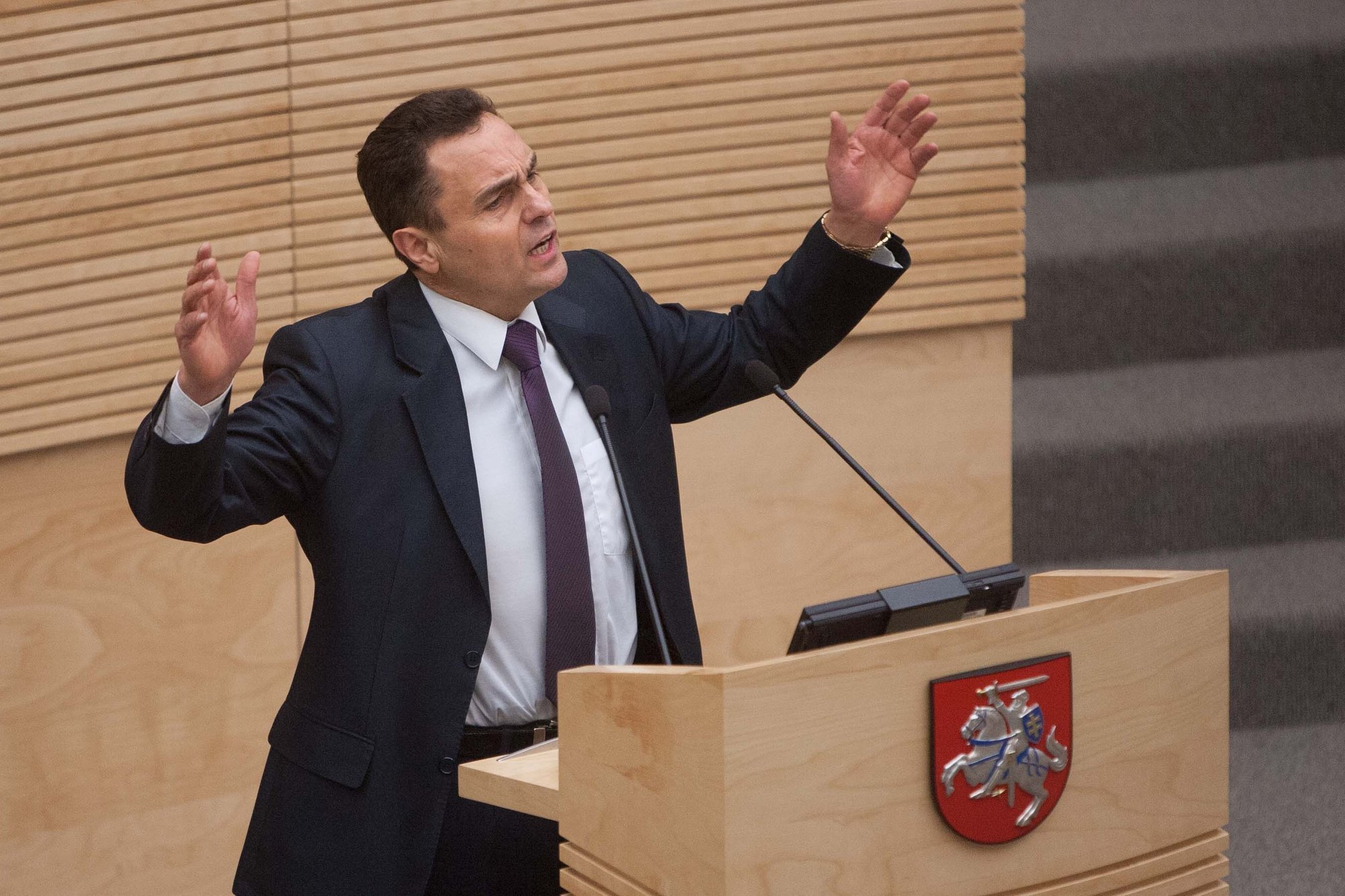 P.Gražulis Seimo etikos sargu kol kas netaps - Delfi