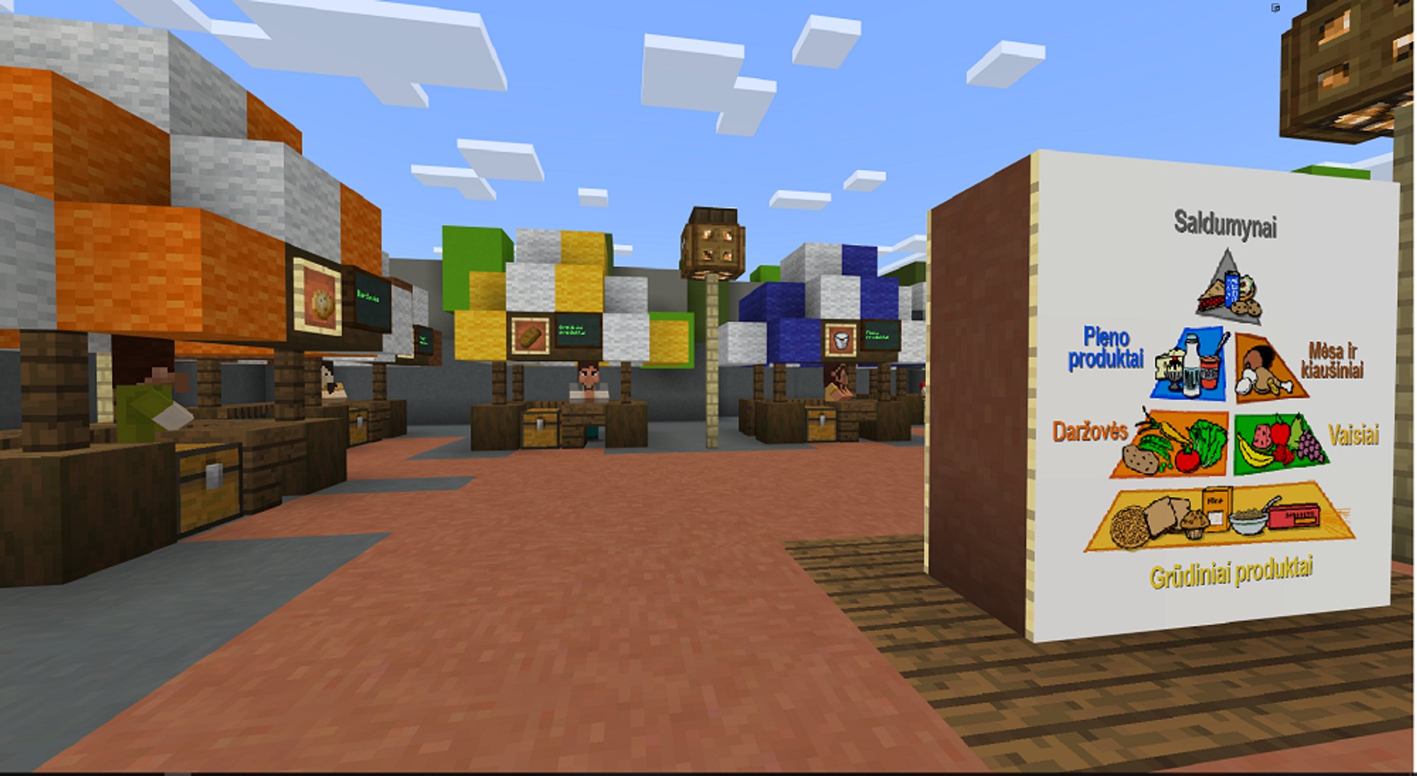 Populiariausias žaidimas pasaulyje „Minecraft“ persikelia į moksleivių ...