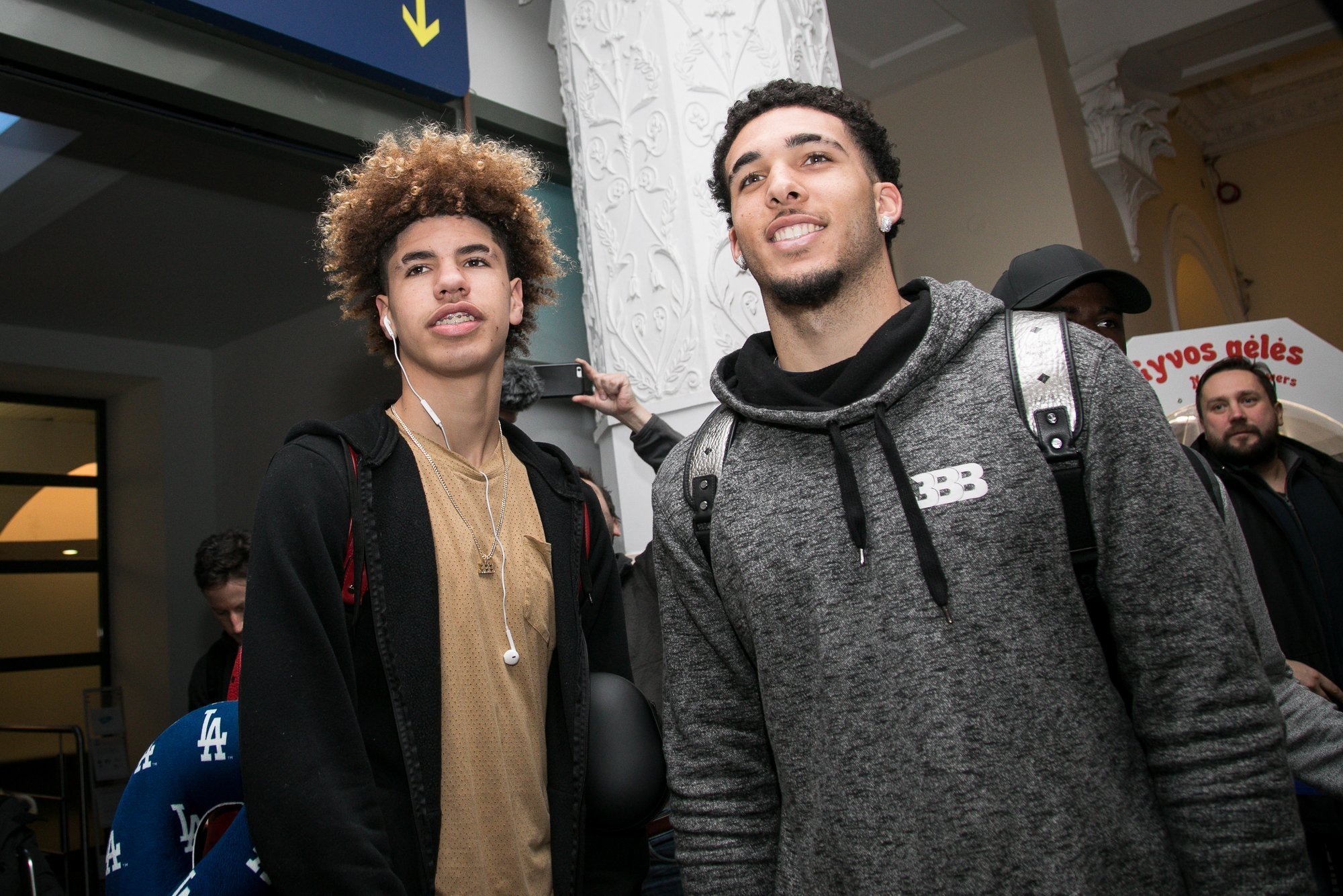 Ball brothers see Lithuanian town as a stop on their journey to NBA ...