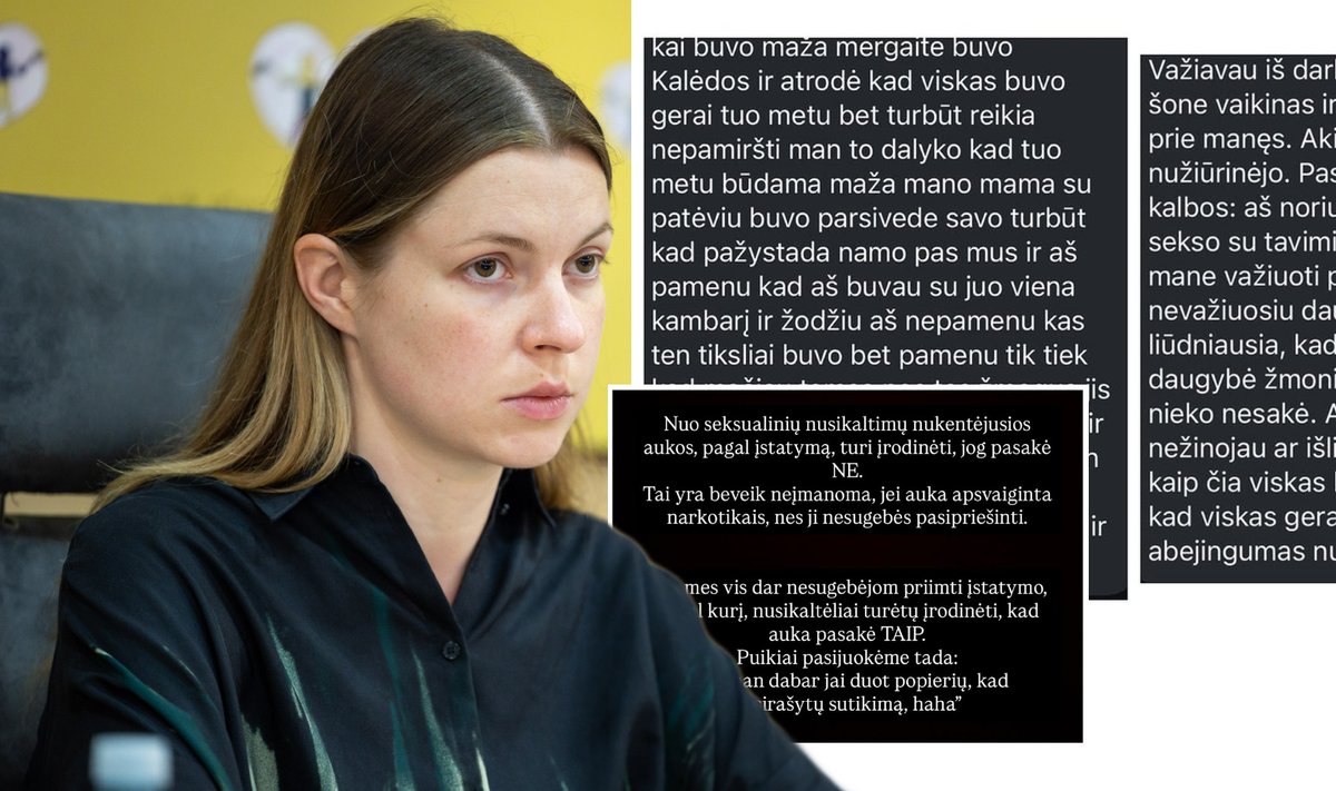 Seksualinės prievartos mastas sukrečia: Vita Žiba su šimtų moterų ...