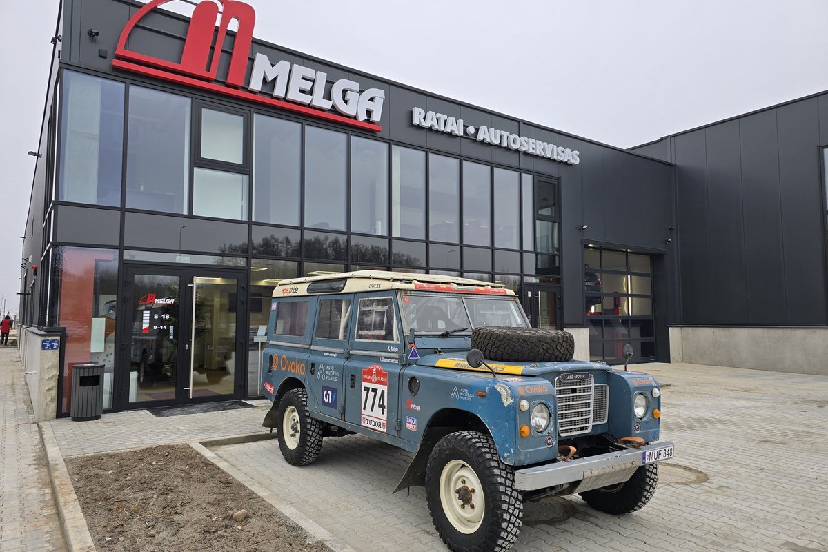 Gera žinia sostinės vairuotojams – „Melga“ atvėrė dar vieno modernaus ...