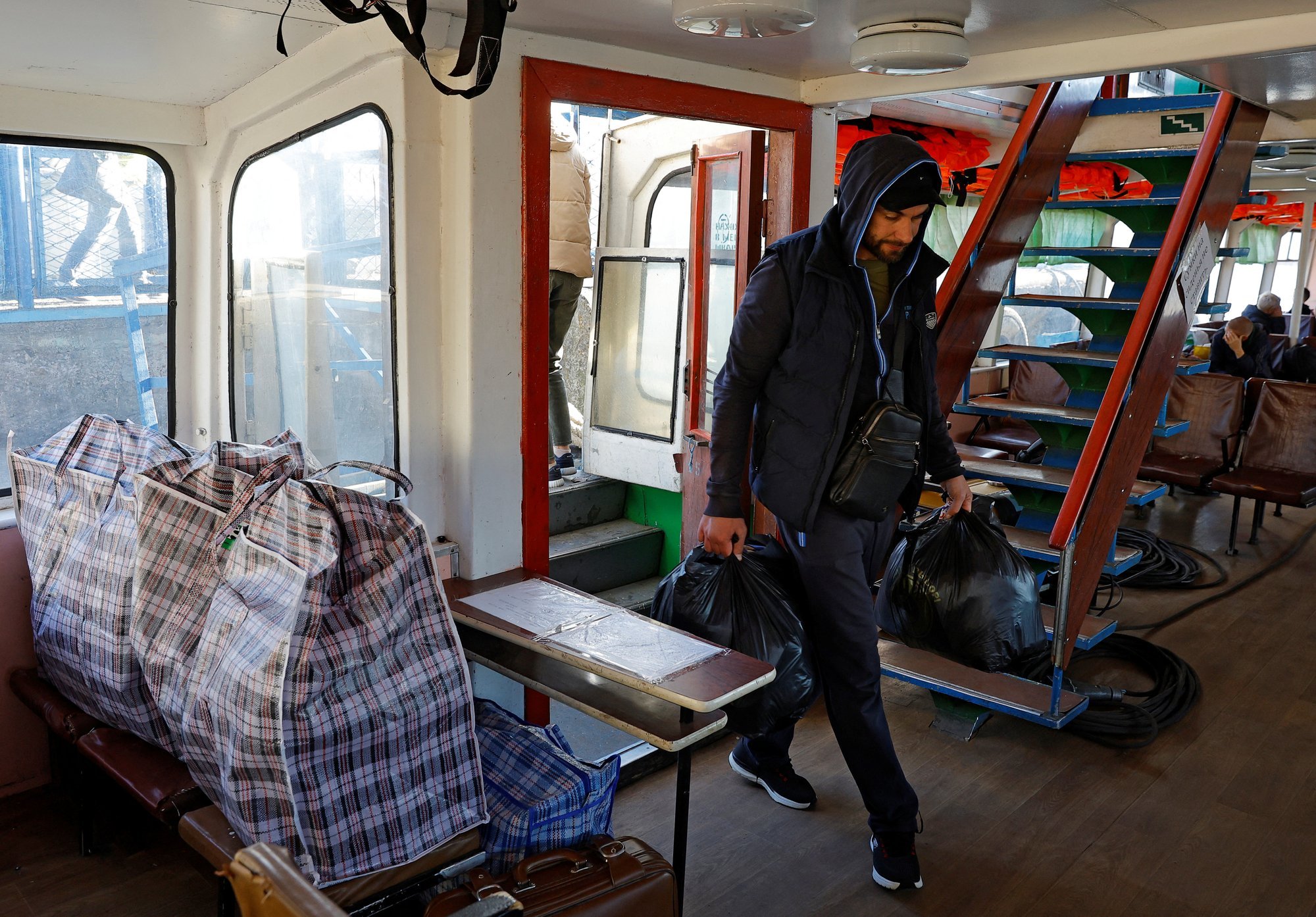 Maskvos primesta valdžia plečia „evakuacijos zoną“ Chersono srityje - Delfi