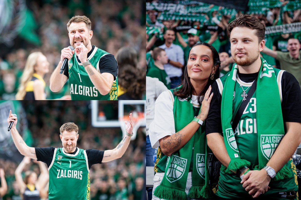 „Žalgirio“ šlovėje – Manto Stonkaus debiutas: ošė ir Karolina Mechino ...