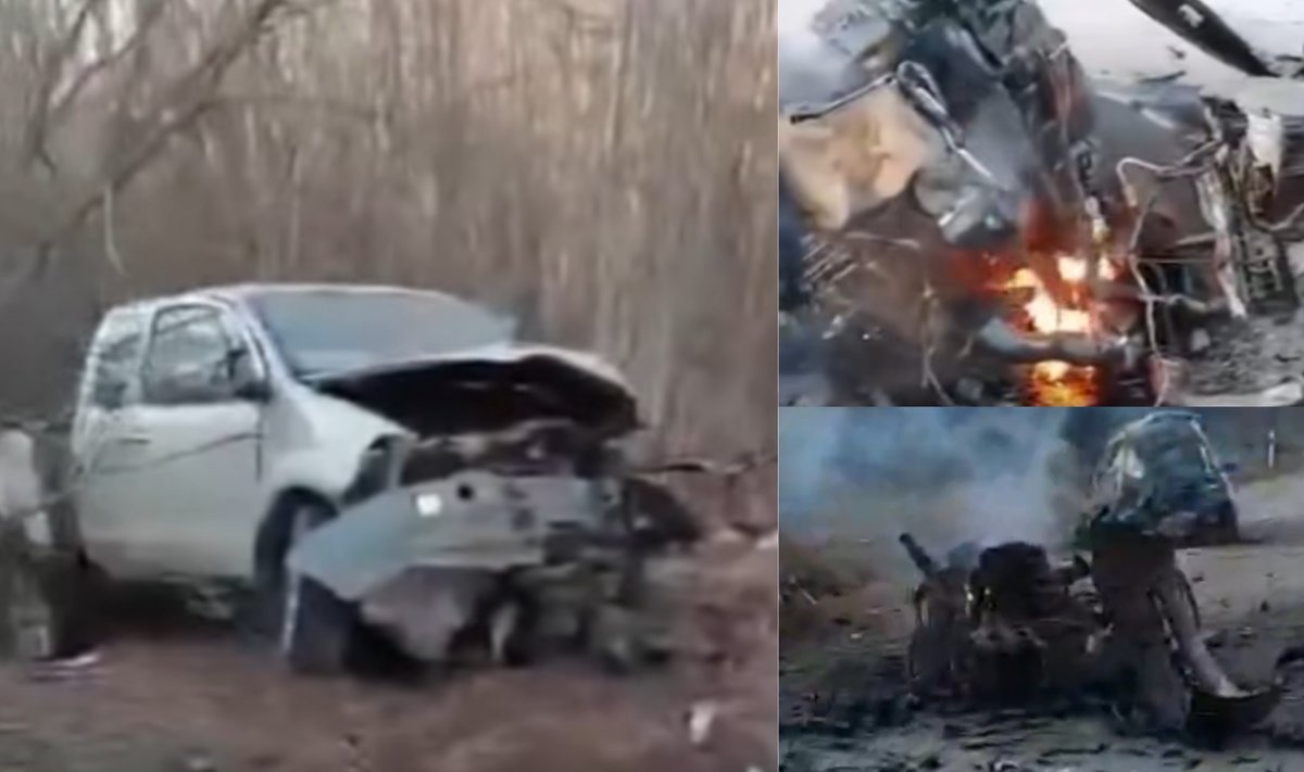 Tragiška beteisių avarija šalia Lietuvos: po susidūrimo su BMW – trys ...