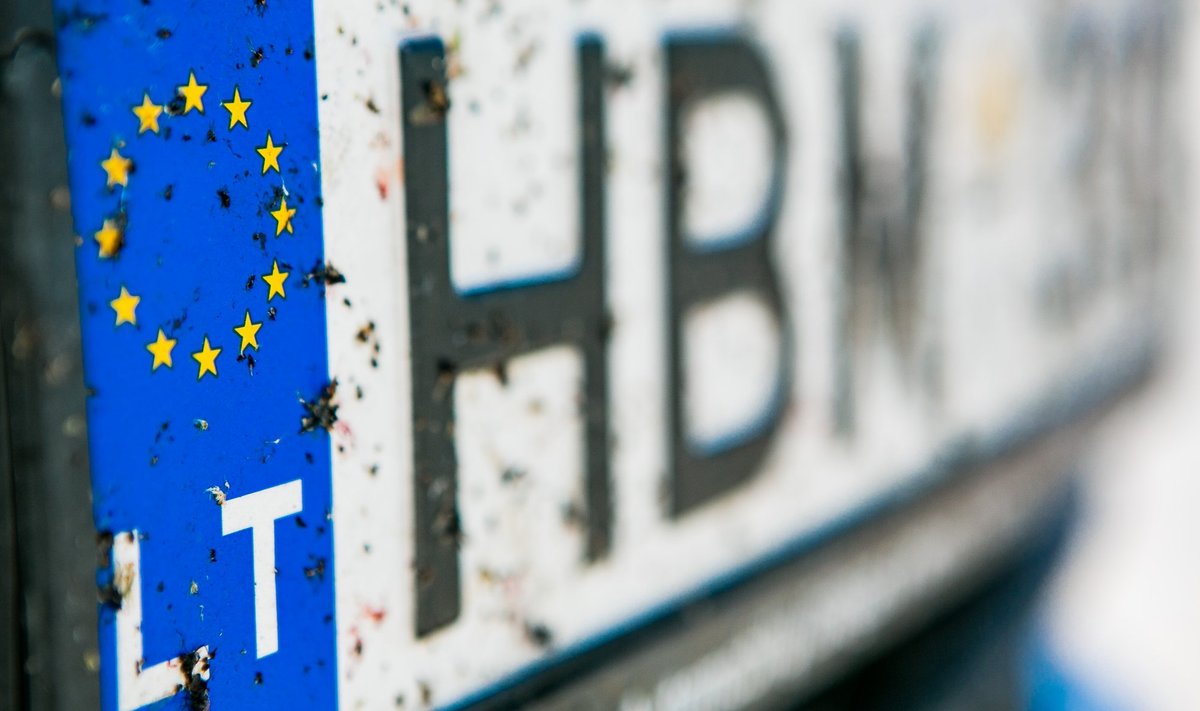 Regitra: nuo rugpjūčio 1 – pokyčiai dėl valstybinių numerių ženklų ...