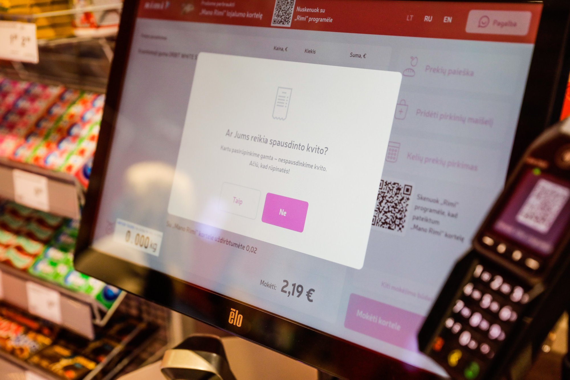 „Rimi“ savitarnos kasų pirkėjai 1,7 mln. kartų prabalsavo už gamtą - Delfi