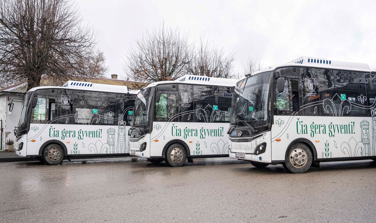 Alytaus rajono gyventojus veš nauji netaršūs TOKS autobusai - Delfi verslas