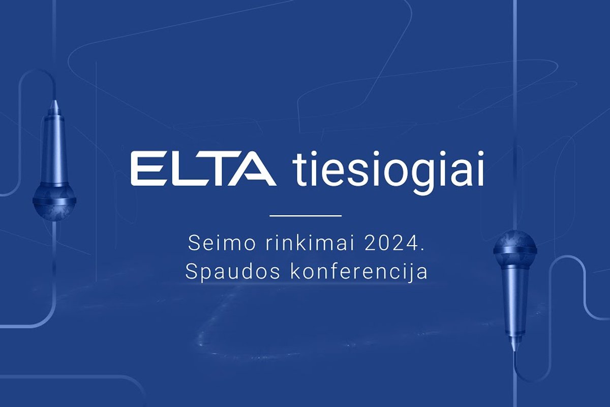 Seimo rinkimai 2024. Spaudos konferencija po antrojo turo - Delfi TV