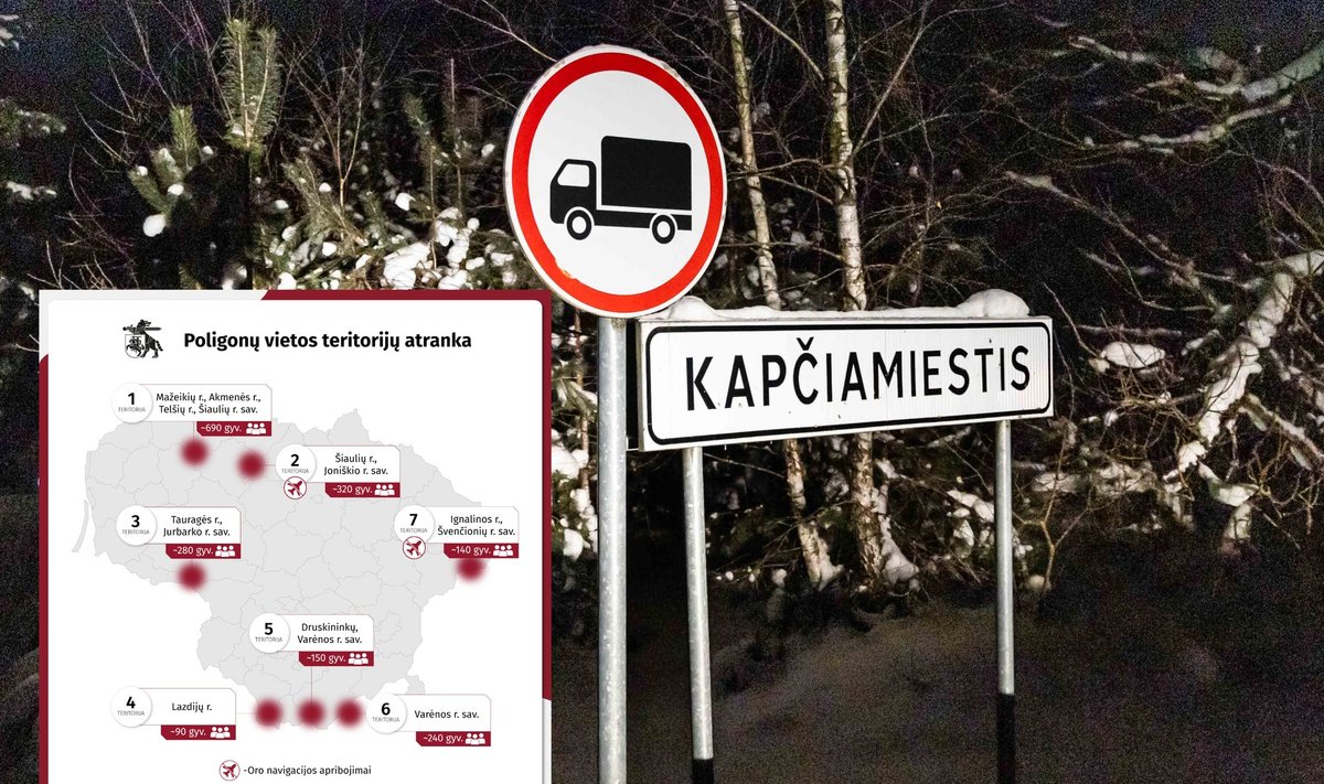 Poligonas Kapčiamiesčio apylinkėse: kodėl pasirinkta ši vieta ir ką tai ...